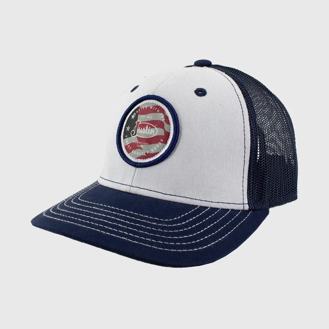 GORRA JUSTIN YUKI NAVY BLUE - Justin Boots México